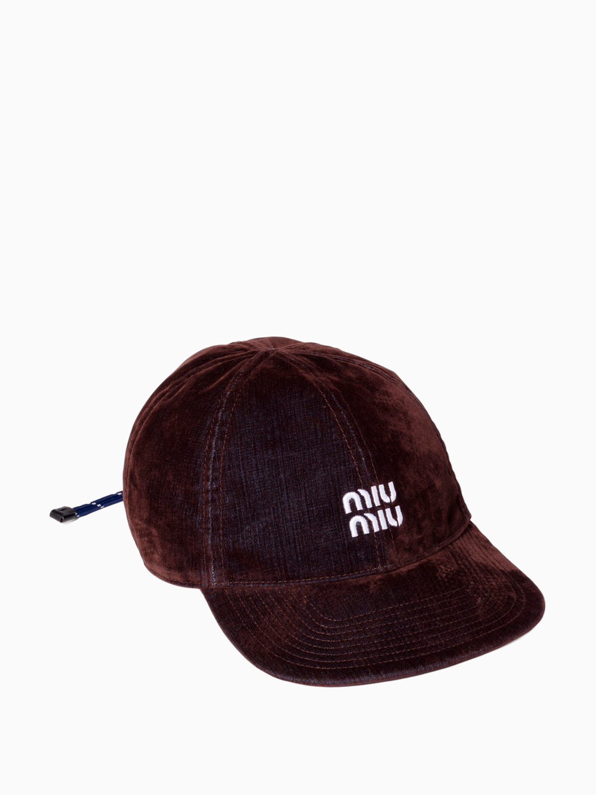 Velvet baseball cap | Miu Miu | OTTODISANPIETRO