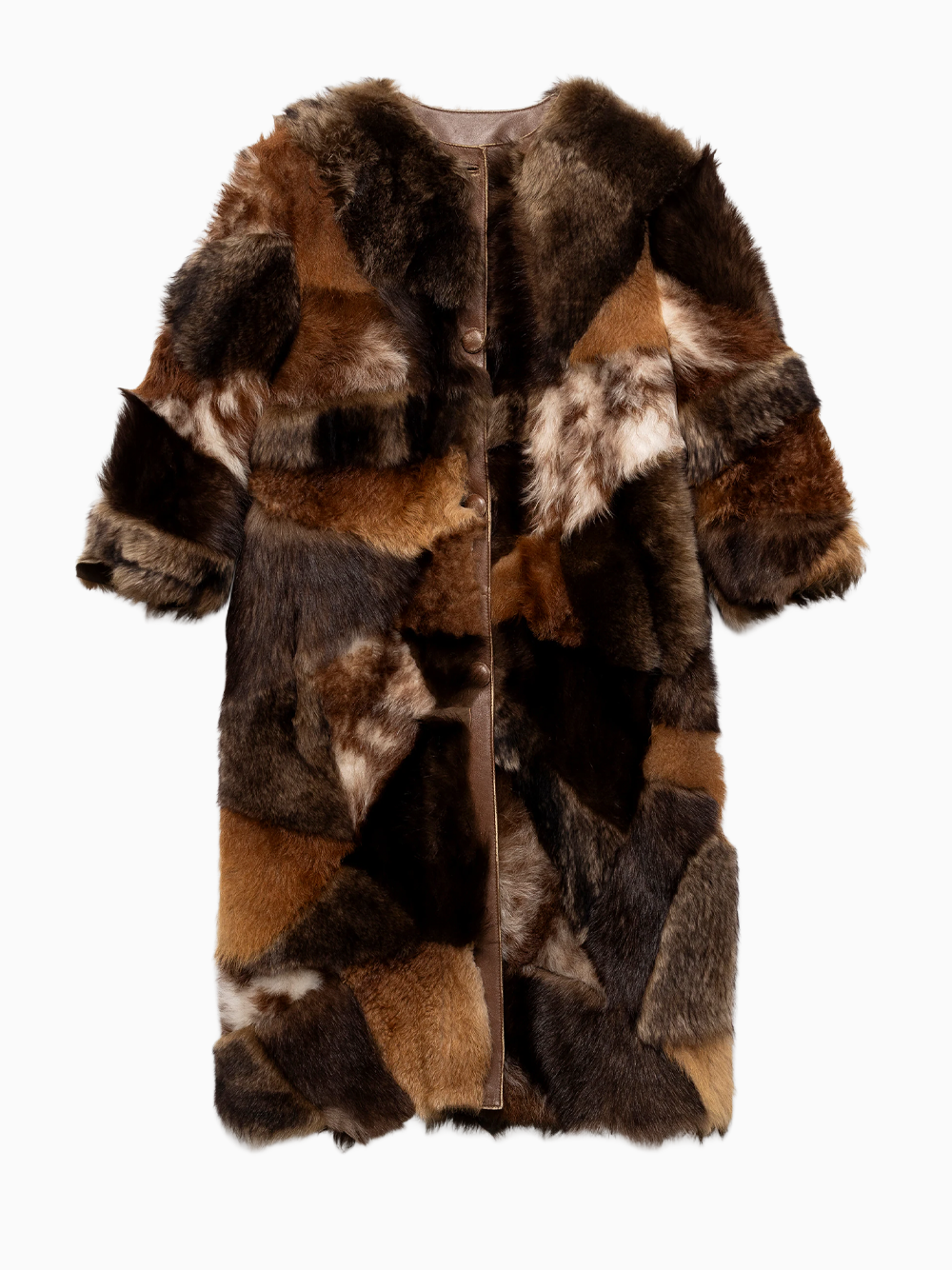 Shearling patch coat | Prada | OTTODISANPIETRO